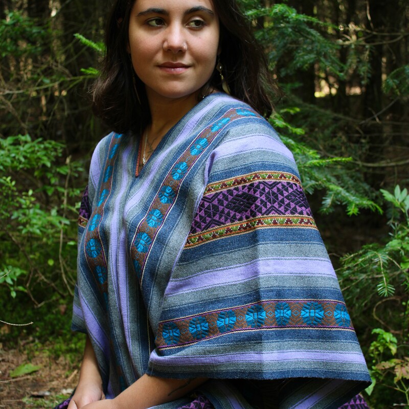 Peruvian Poncho - Etsy