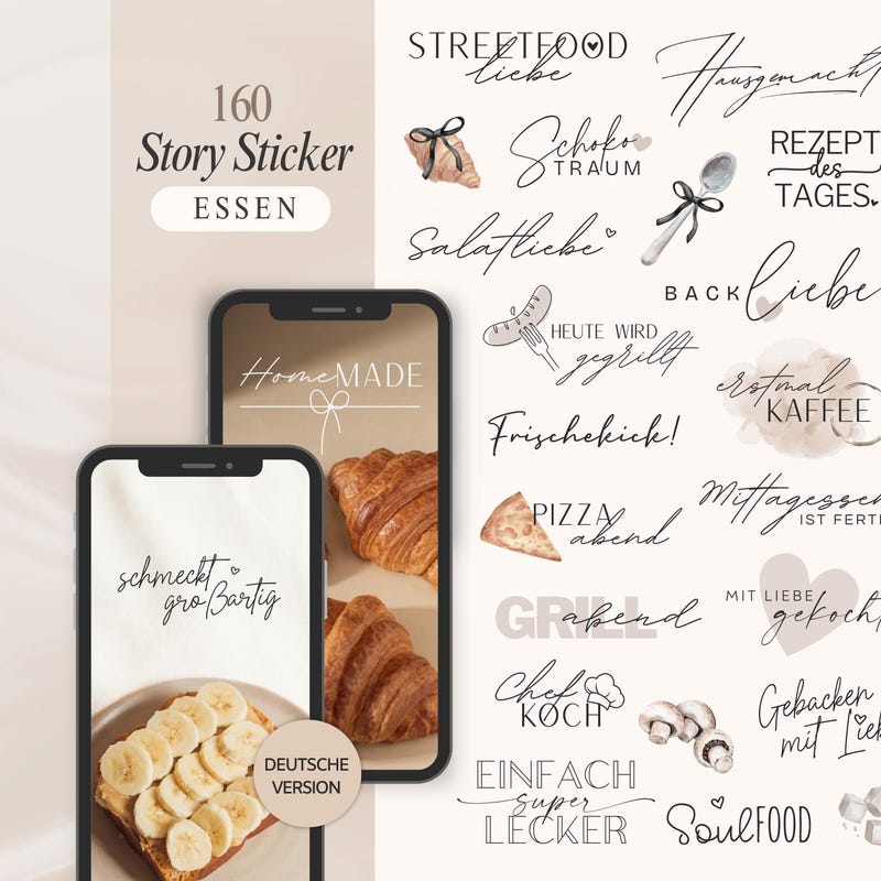 Cute Food Stickers - Etsy