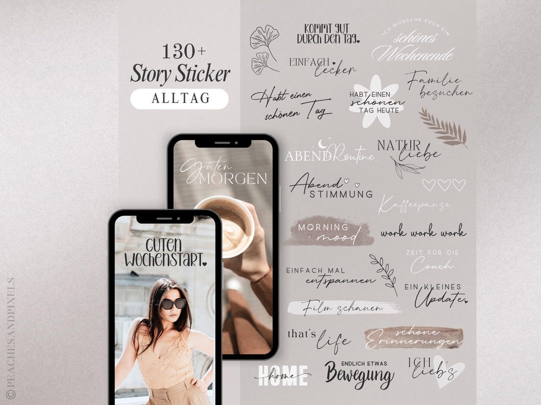 Instagram Story Stickers Everyday | Basic | Good Morning | Home ...