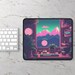 Lofi Mouse Pad, Anime Night City Mousepad, Anime Mouse Pad, Gaming ...