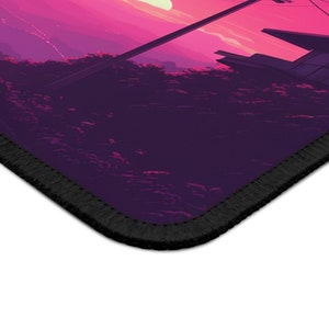 Lofi Mouse Pad, Anime Night City Mousepad, Anime Mouse Pad, Gaming ...