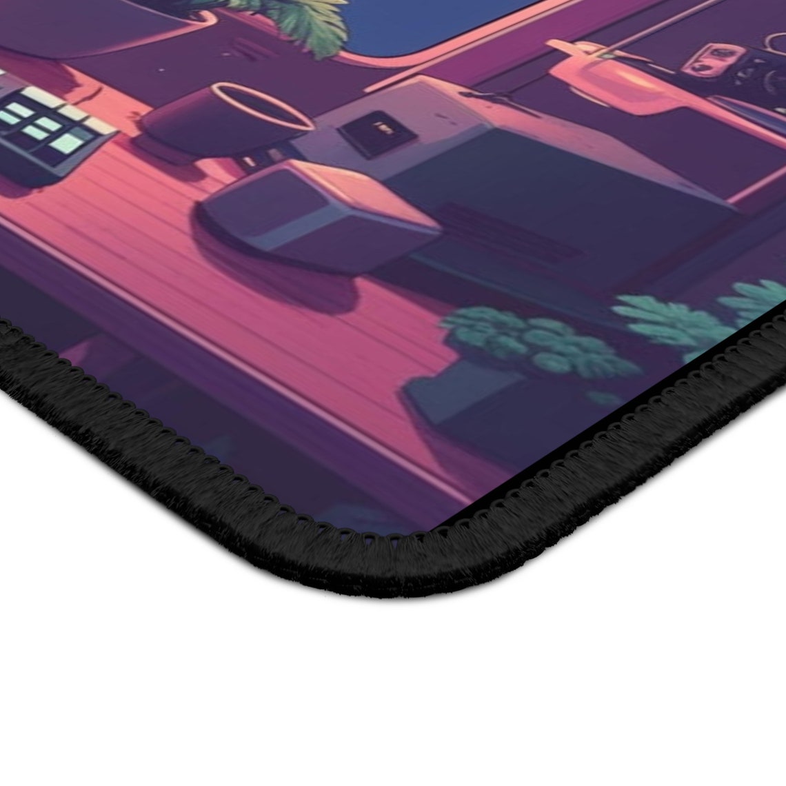 Lofi Mouse Pad, Anime Night City Mousepad, Anime Mouse Pad, Gaming ...