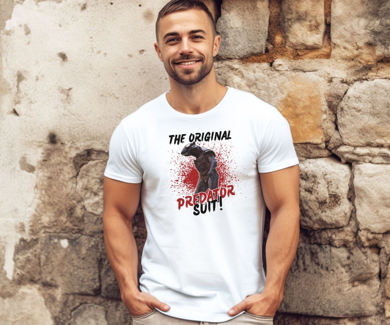 Predator Shirt, Original Predator Suit, Gifts for Guys, Funny ...