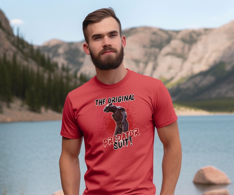 Predator Shirt, Original Predator Suit, Gifts for Guys, Funny ...
