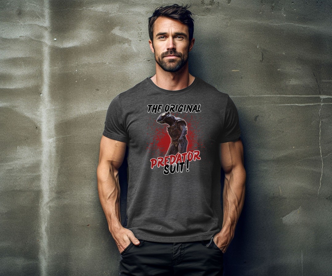 Predator Shirt, Original Predator Suit, Gifts for Guys, Funny ...
