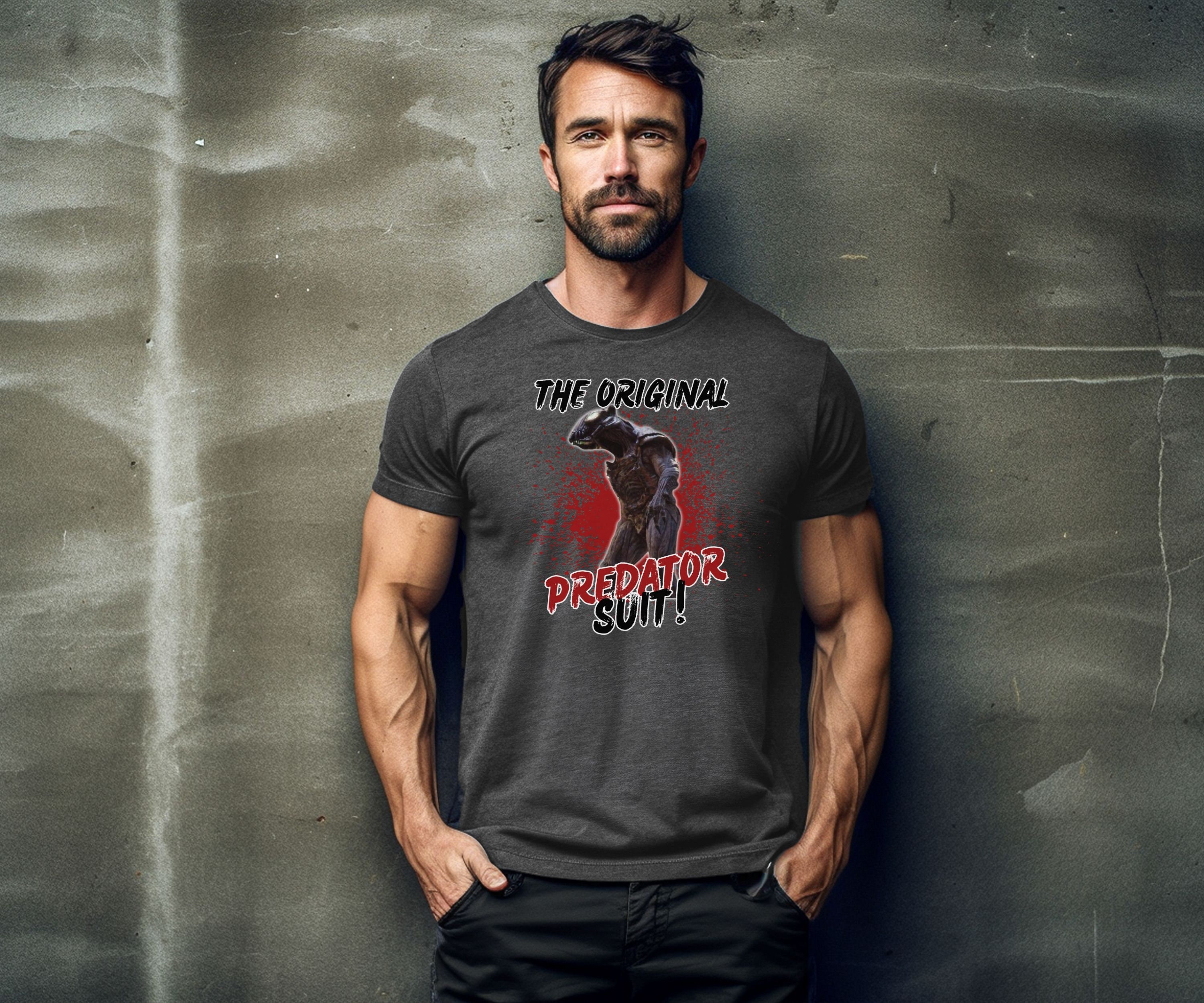 Predator Shirt, Original Predator Suit, Gifts for Guys, Funny ...