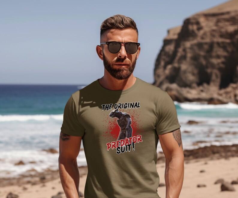 Predator Shirt, Original Predator Suit, Gifts for Guys, Funny ...