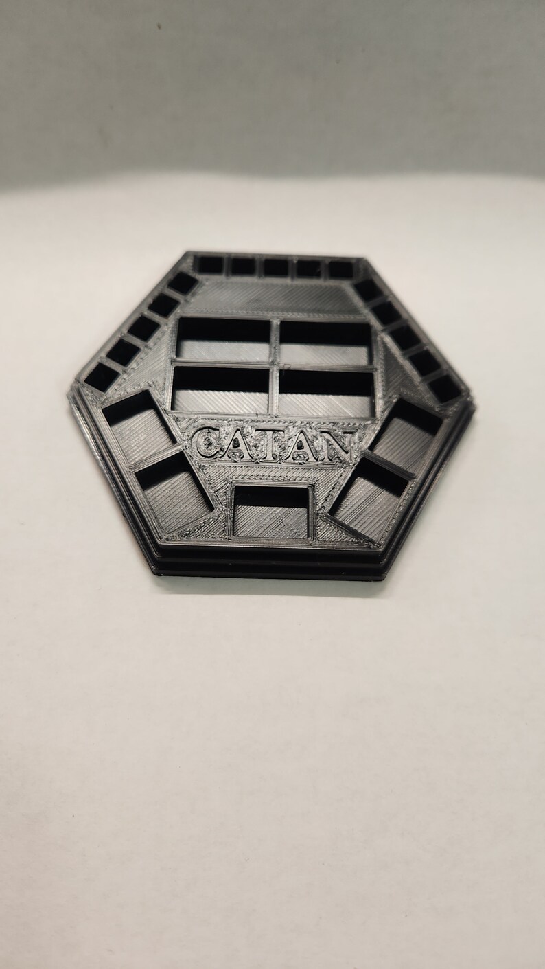 Catan Game Piece Holder Organizer 3D Print - Etsy