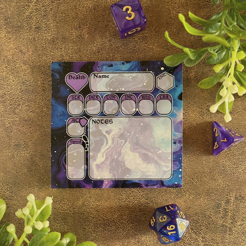 NPC 3x3 Post-it™ Notes: DM Gift, Dnd Gift, Dnd Sticky Note, Dungeons ...