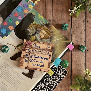 NPC D&D Sticky Notes: 3"x3" Dungeon Master Gift - Etsy