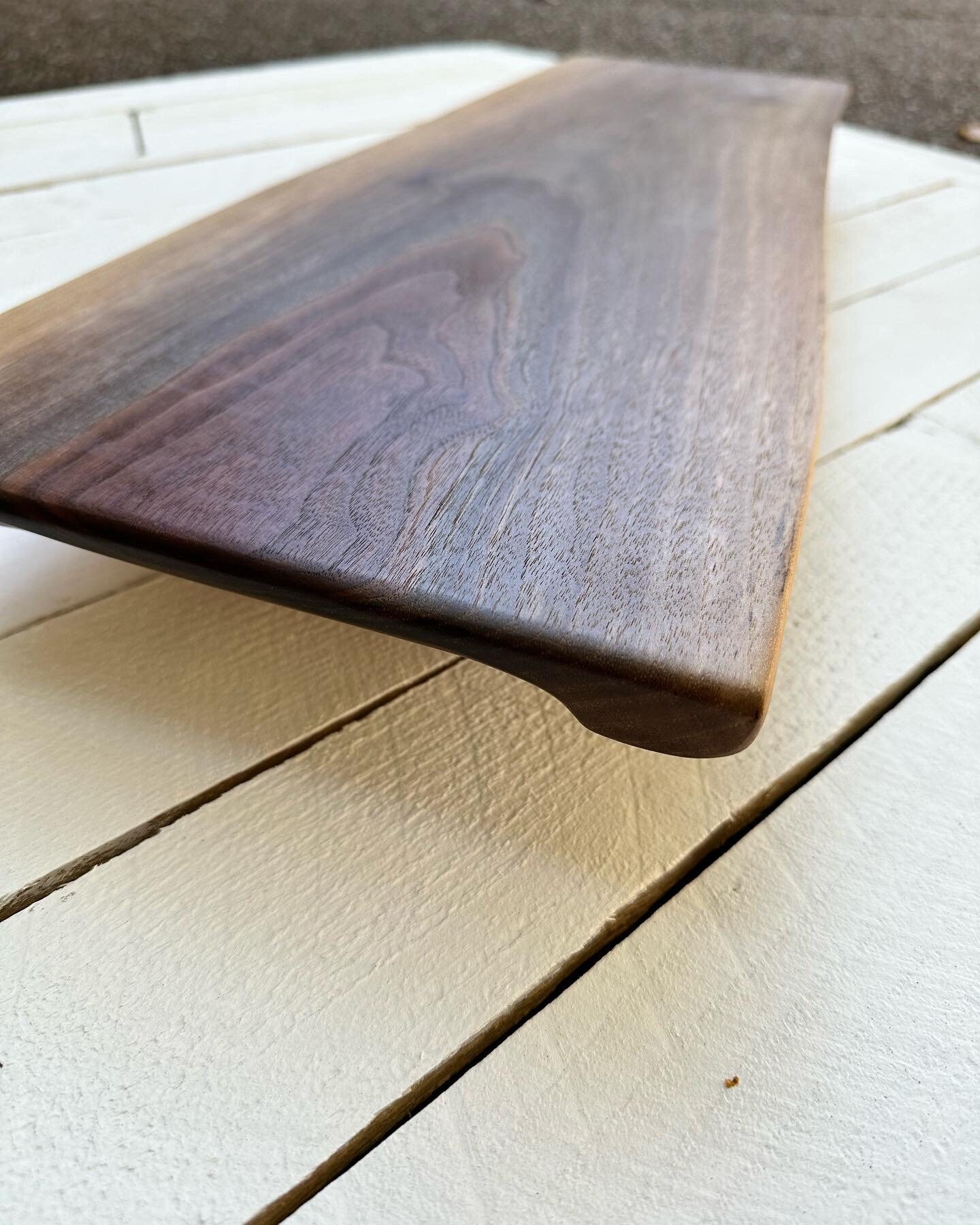 BOARD | Slab Chamfer Style Charcuterie Board | Cutting Board, Wood ...