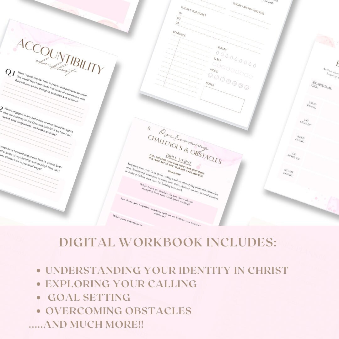 Discovering Gods Blueprint - ,digital In-depth Faith-led Workbook for ...