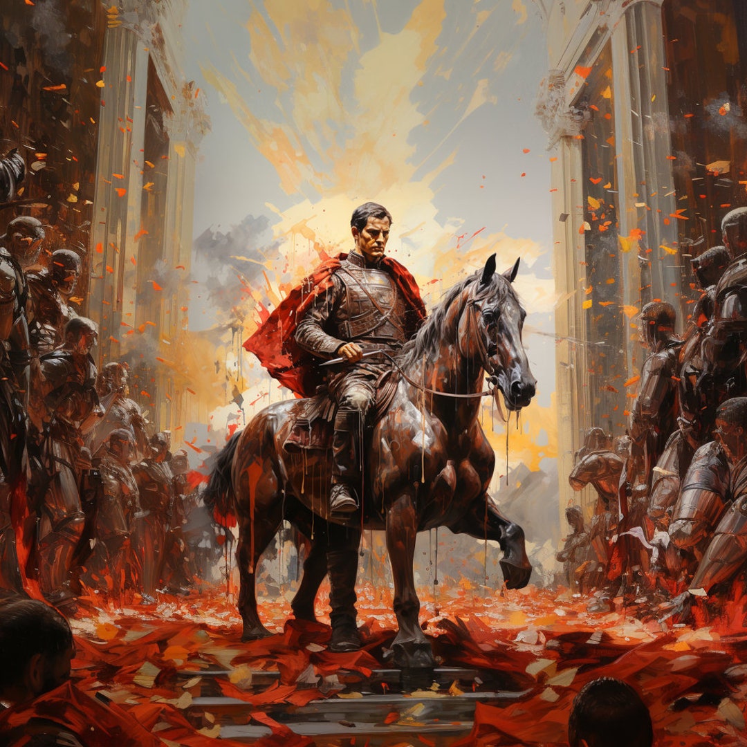AI Generated Cesar in Rome - Etsy