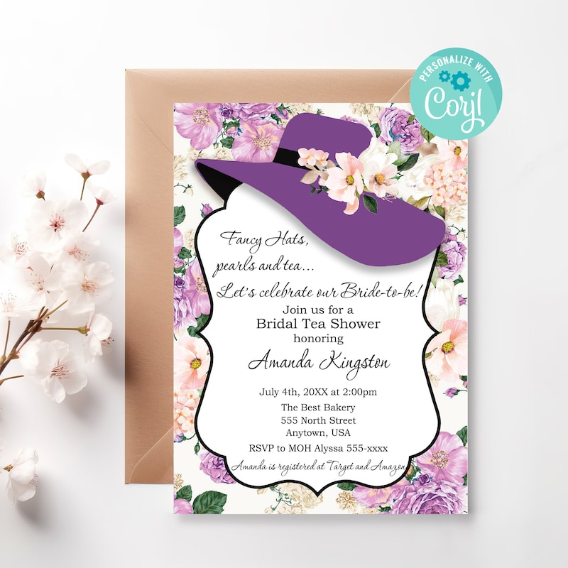 Tea Party High Hat - Etsy