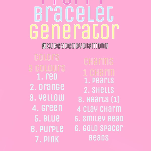 Preppy Bracelets - Etsy