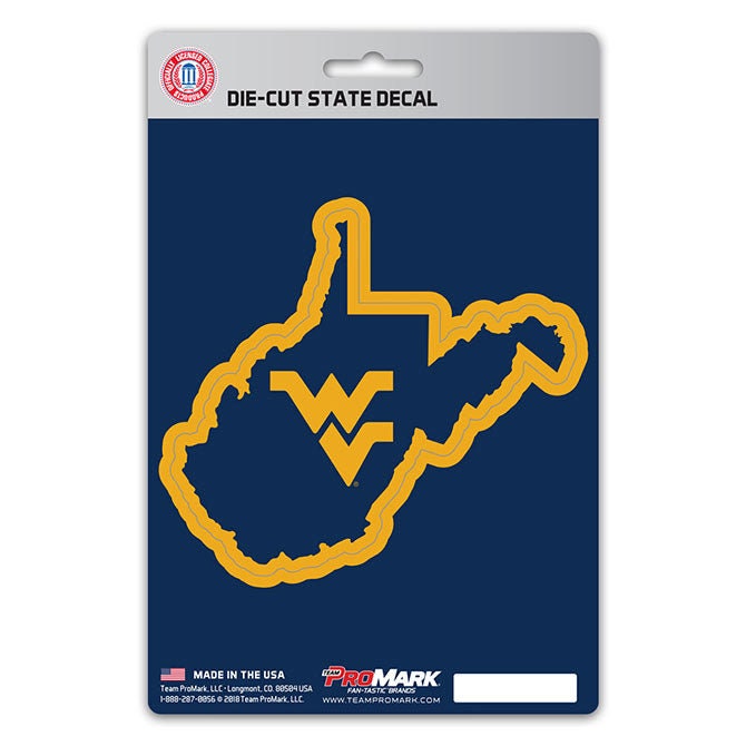 West Virginia Football Car Decals