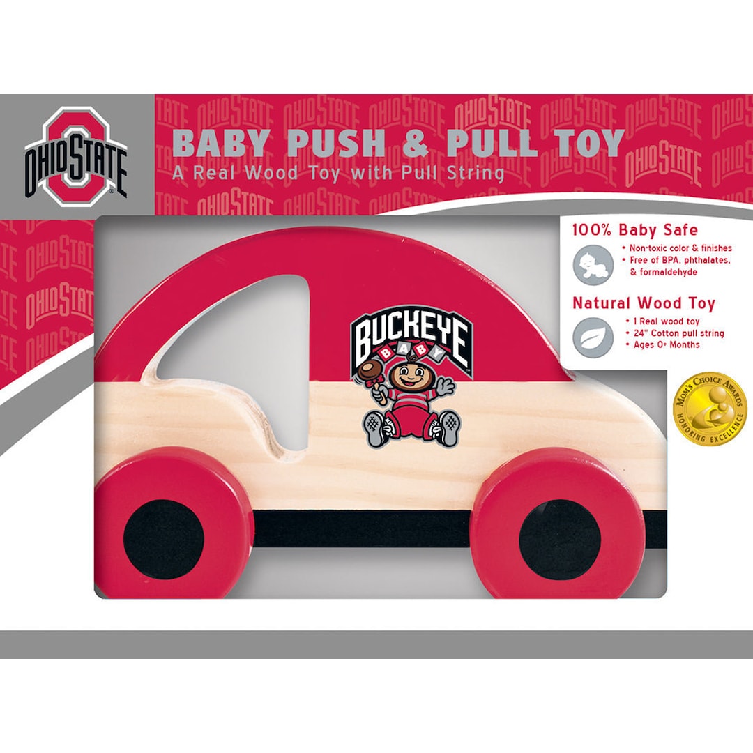 Ohio State Buckeyes Push & Pull Toy - Etsy