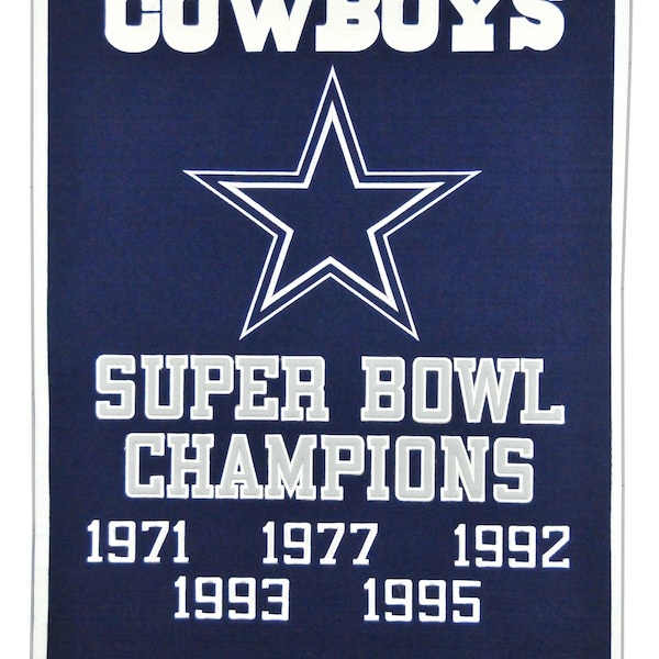 Dallas Cowboys Banners - Etsy
