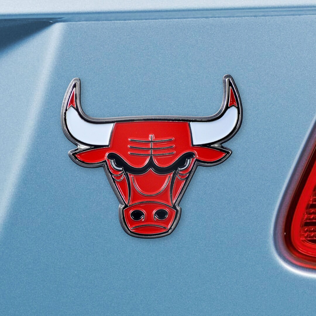 Chicago Bulls Color Auto Emblem - Etsy