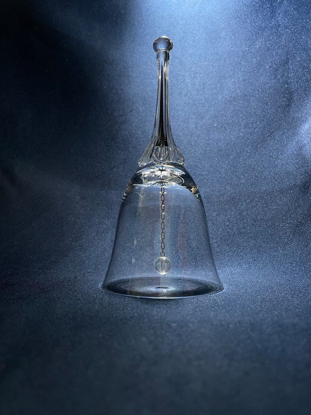 Crystal Glass Bell Bohemia With Amazing Sound - Etsy