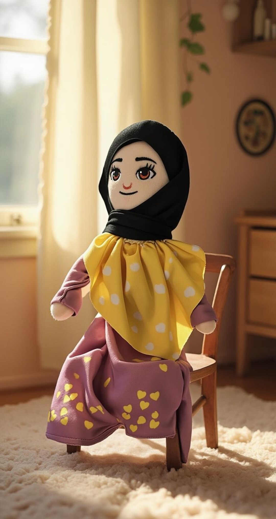 Aisha Plush Muslim Doll | Muslim Doll | Hijabi Doll | Doll With Hijab ...