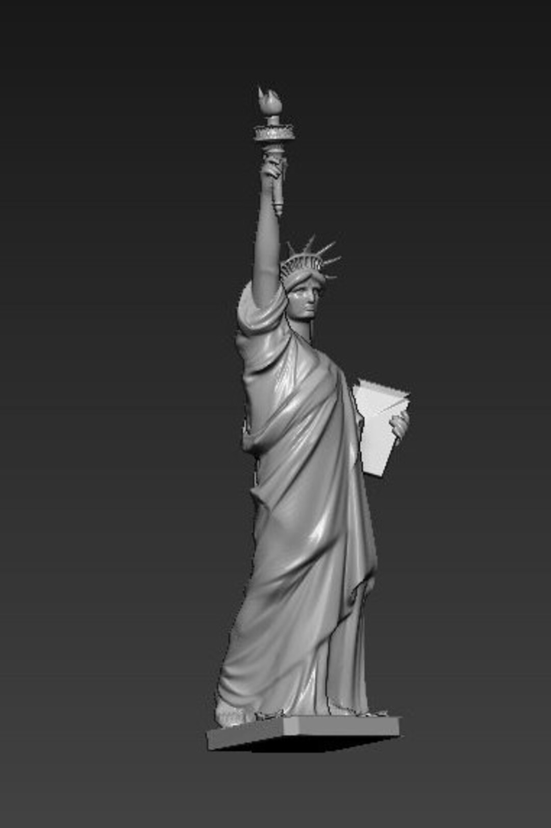Statue of Liberty Digital File for CNC 3D STL File Engraver - Etsy