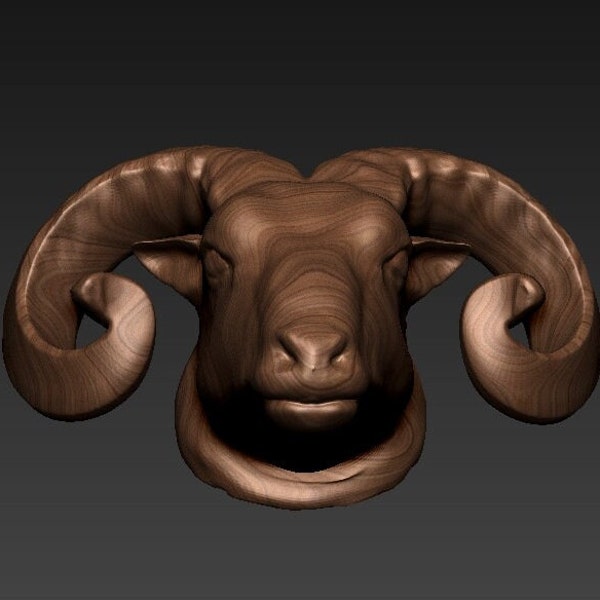 Rams Head Wall Decor - Etsy
