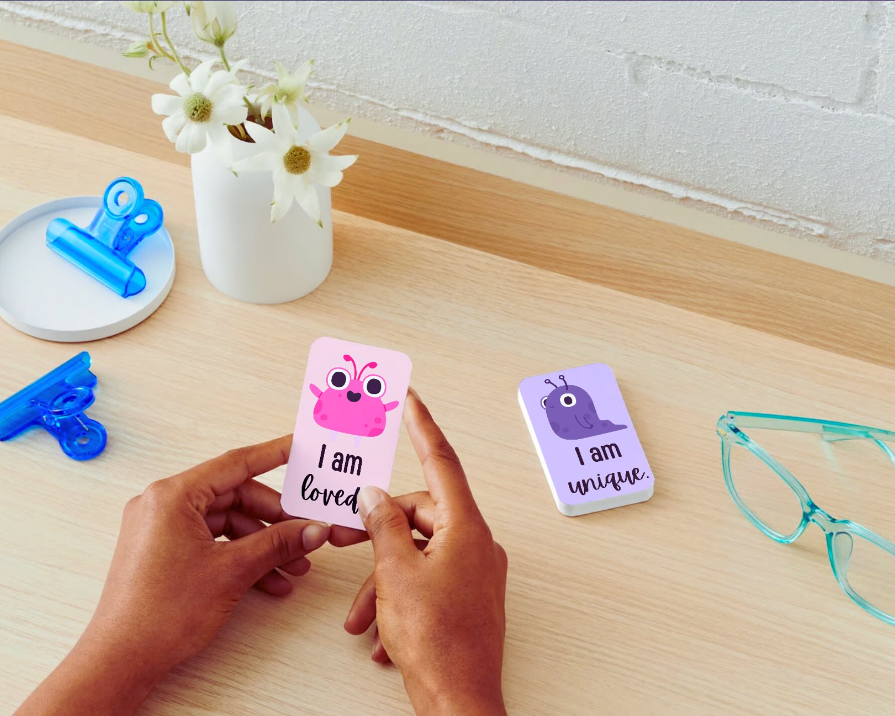 12 Printable Positive Affirmation Cards for Kids, Empowering Kids ...