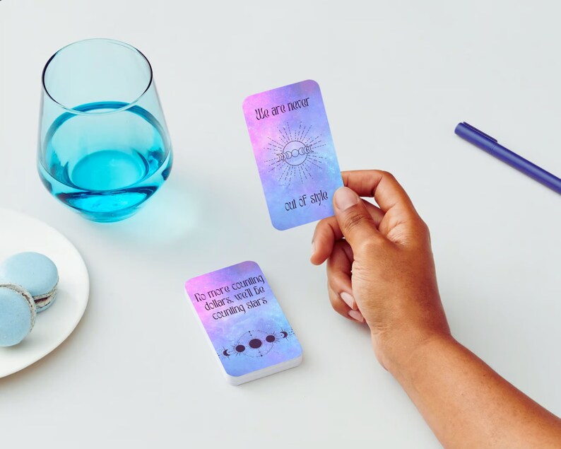 Taylor Swift Positive Affirmation Cards | Mindfulness Cards | Healing ...