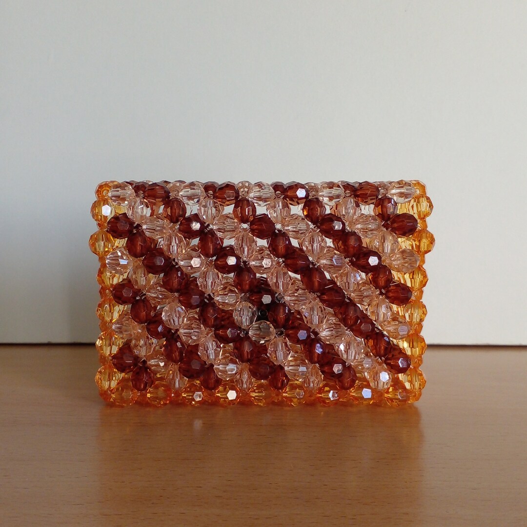 Handmade Beaded Card Holder, Card Holder, Wallet, Craft, Gift for Her ...