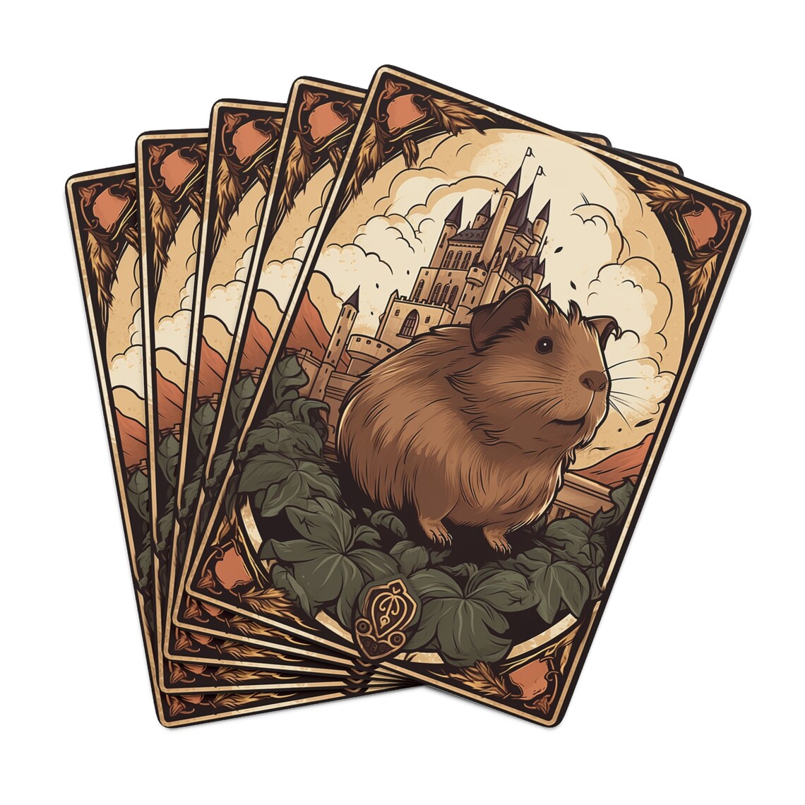 Guinea Pig Playing Cards, Guinea Pig Card Deck, Pet Playing Cards ...