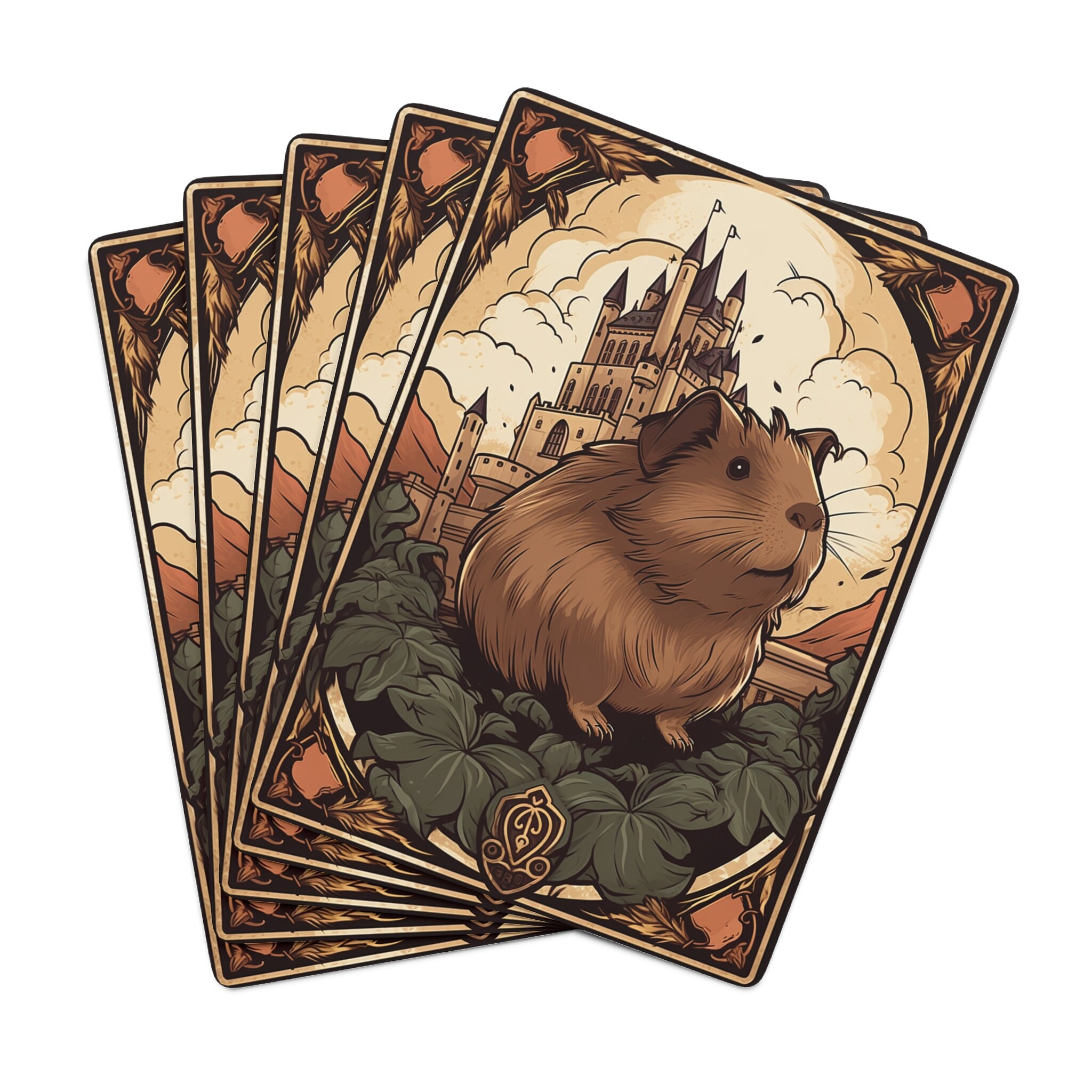 Guinea Pig Playing Cards, Guinea Pig Card Deck, Pet Playing Cards ...
