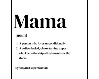 Hey Lil Mama printable Digital Poster Print - Etsy