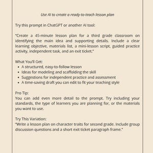 The Confident Teachers AI Toolkit - Etsy