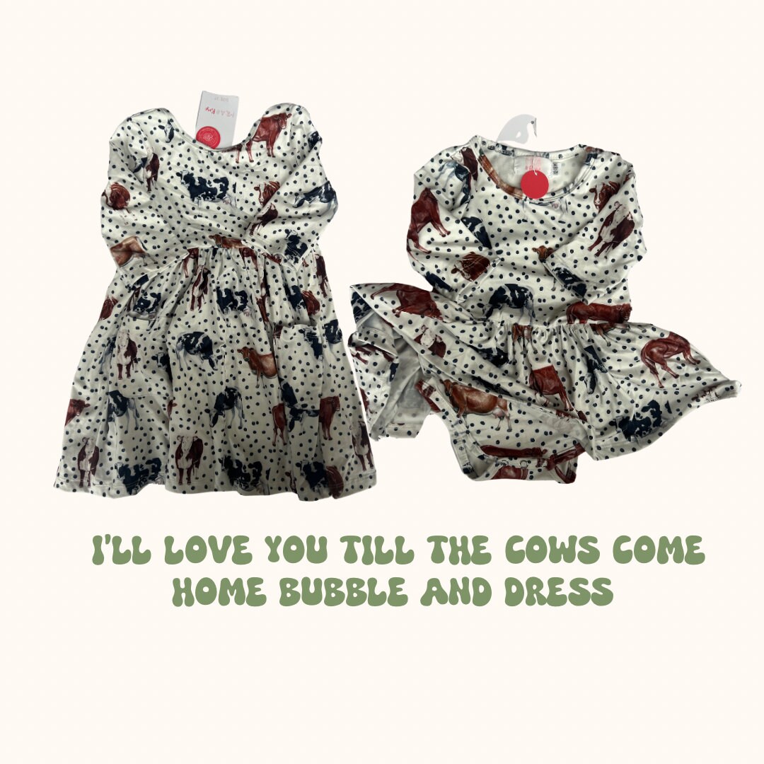 Ill Love You Till the Cows Come Home Baby Bubble and Toddler - Etsy