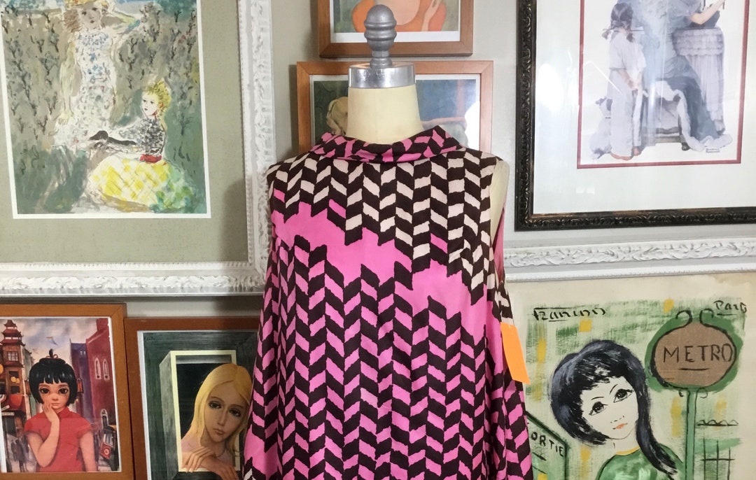 1960s Mod A-line Dress - Etsy