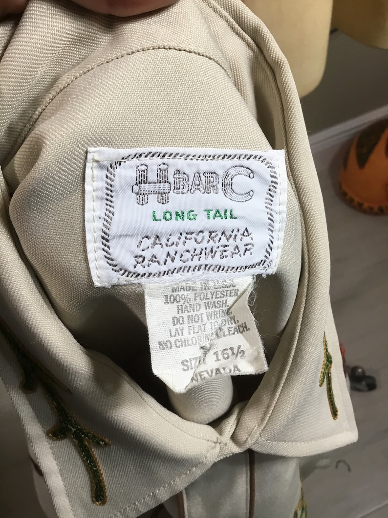 H Bar C California Ranchwear 1970’s Men’s Western Shirt - Large - Etsy