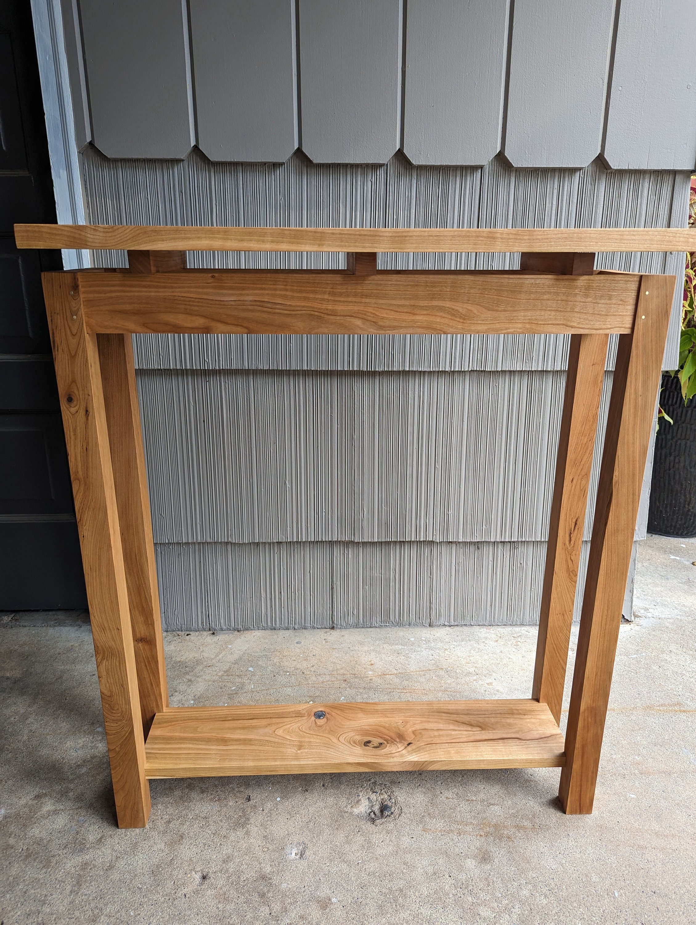 Custom Made Cherry Console Table - Etsy