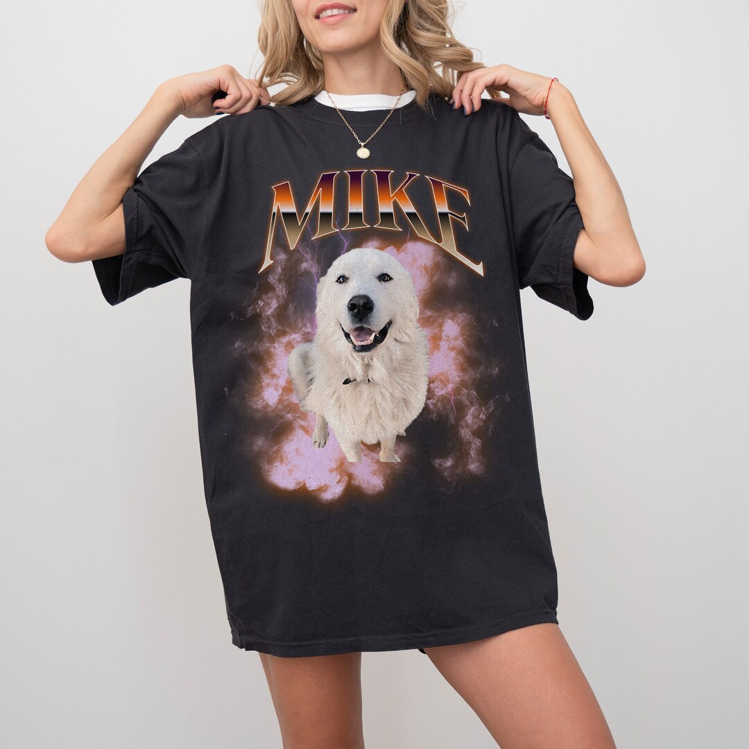 Custom Dog Bootleg Shirt Custom Bootleg Rap Tee Pet Photo Name Custom ...