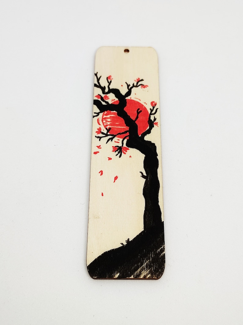 Japanese Illustration Bookmark - Etsy