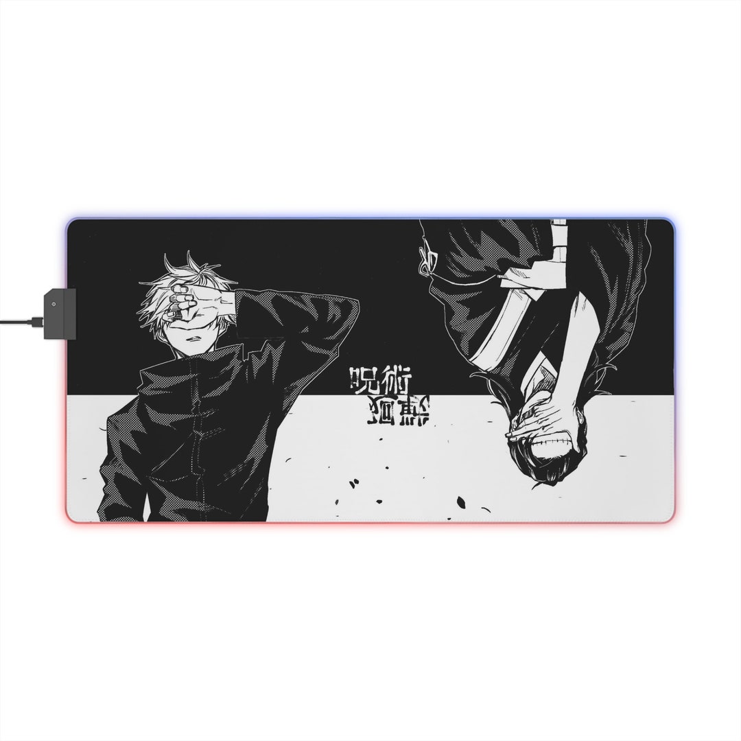 Gojo and Geto LED Gaming Mouse Pad Enhance Your Gaming - Etsy