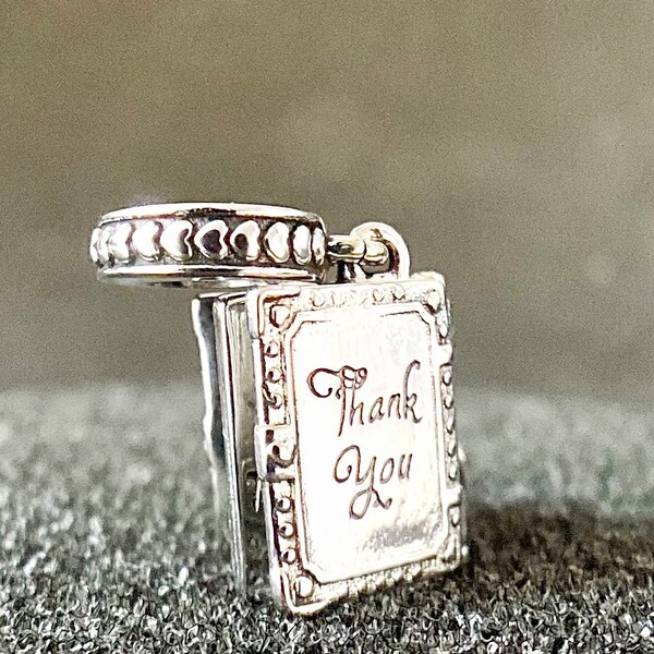 Pandora Thank You Charm - Etsy