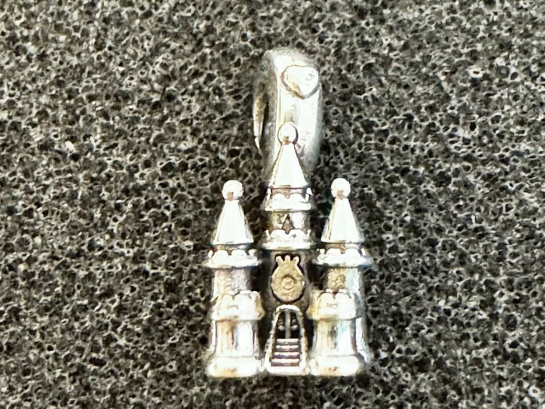 Pandora Silver Gold 2 Tone CASTLE Fairy Tale Charm - Etsy