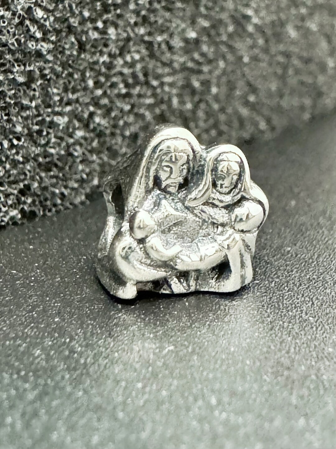 Pandora Sterling Silver Holy Family Religious Charm 791369 - Etsy