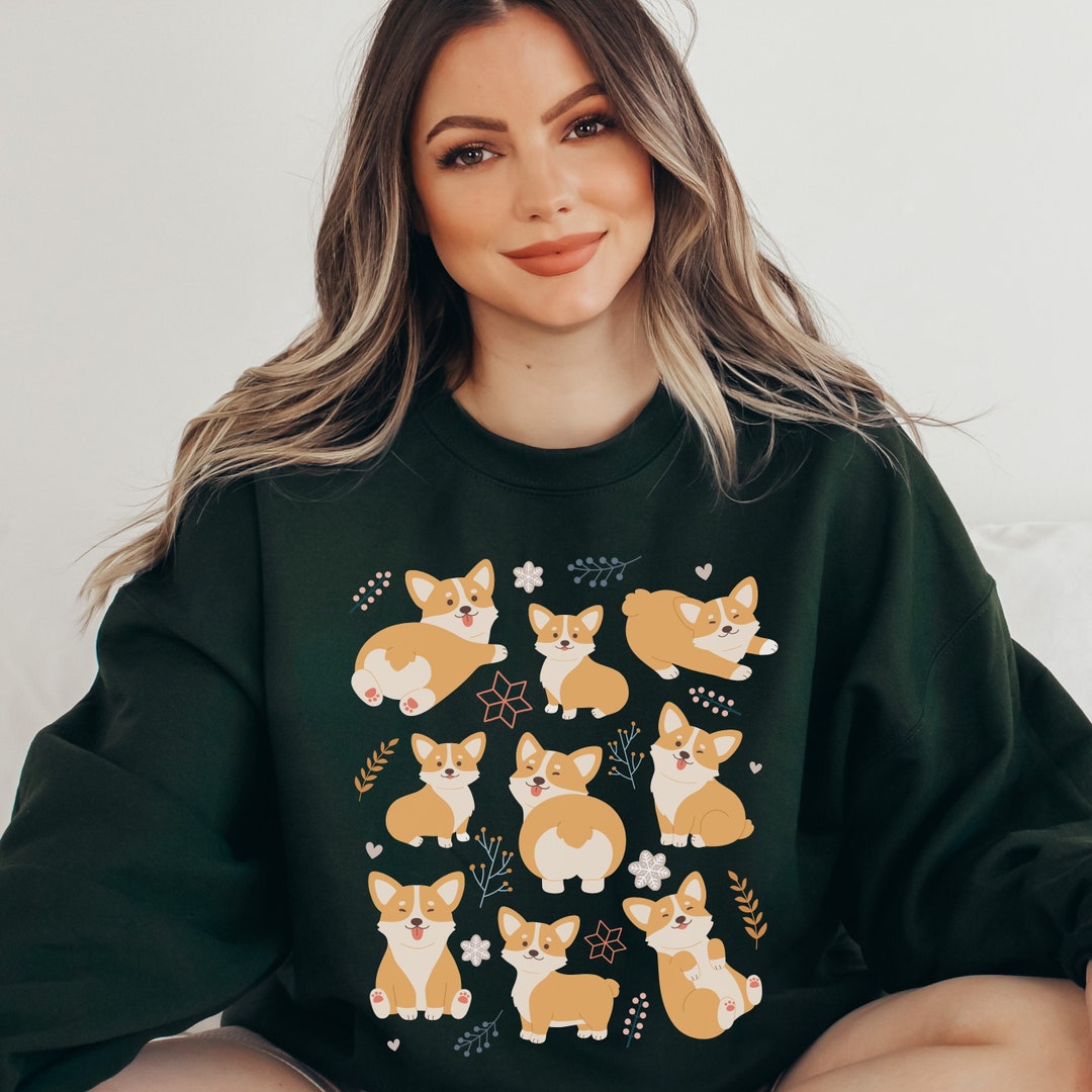 Corgi Shirt Corgi Sweatshirt Corgi Sweater Corgi Gifts Corgi Mama Corgi ...
