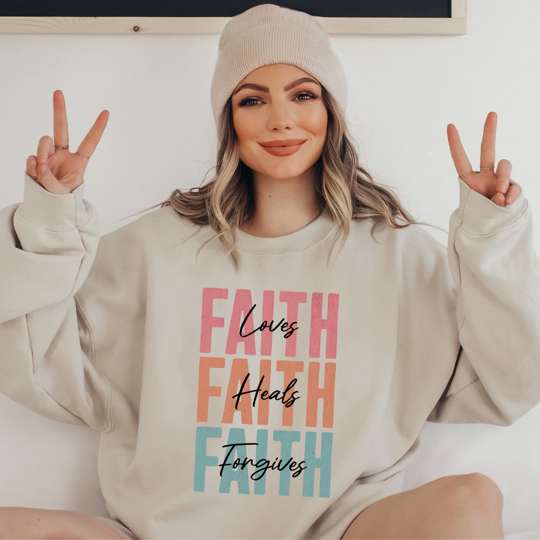 Christian Crewneck Christian Clothes Christian Merch Spiritual ...