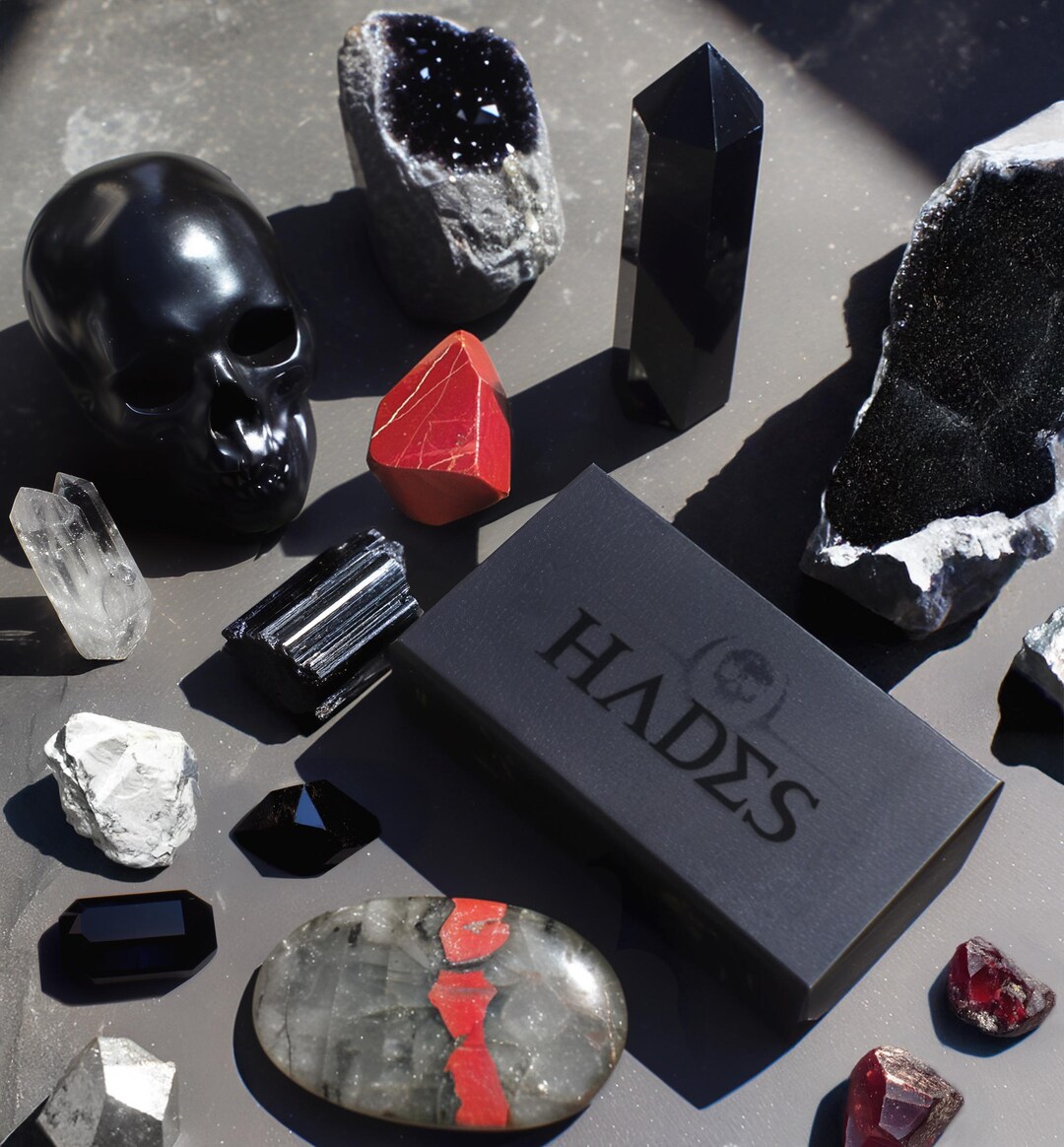 Hades Altar Crystal Mystery Box Personalized Gift Box for Goth Gift ...