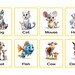 Animal Printable Flash Cards - High Quality Designed Animals - Etsy