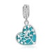 Turquoise Heart Love Charm - Etsy