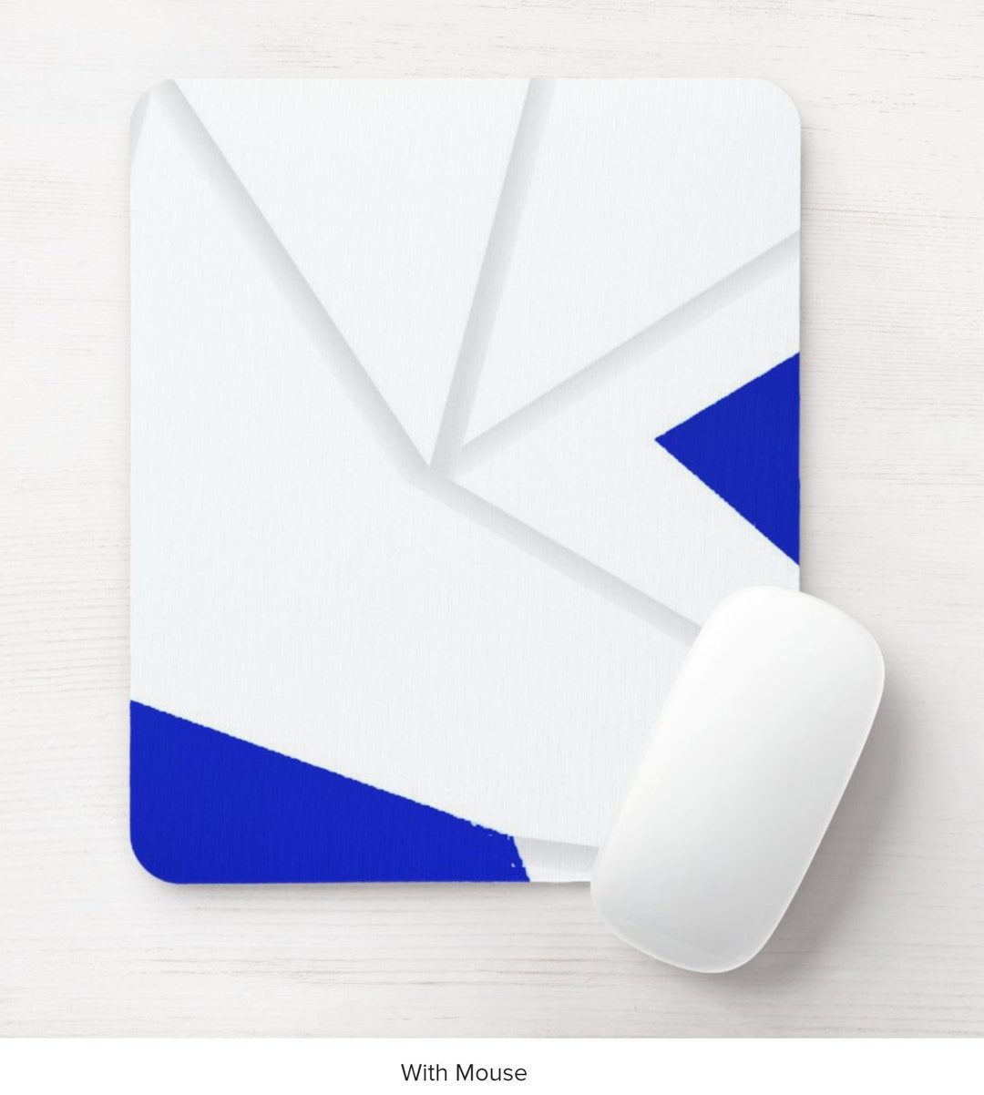 Royal Blue Sports Origami Dove Mouse Pad - Etsy